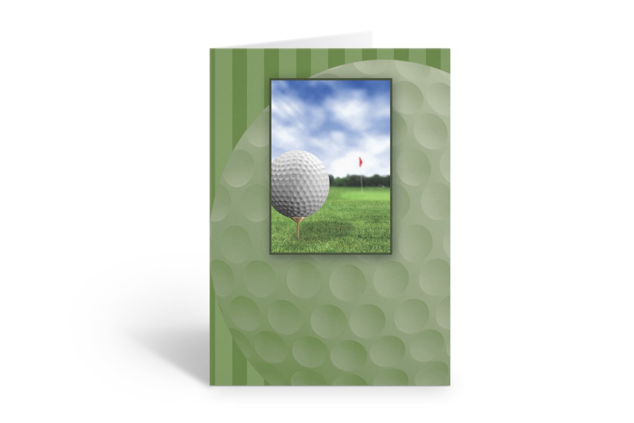 Golf-Themed Note Card - 10 Cards and Envelopes - B14076 - Walmart.com
