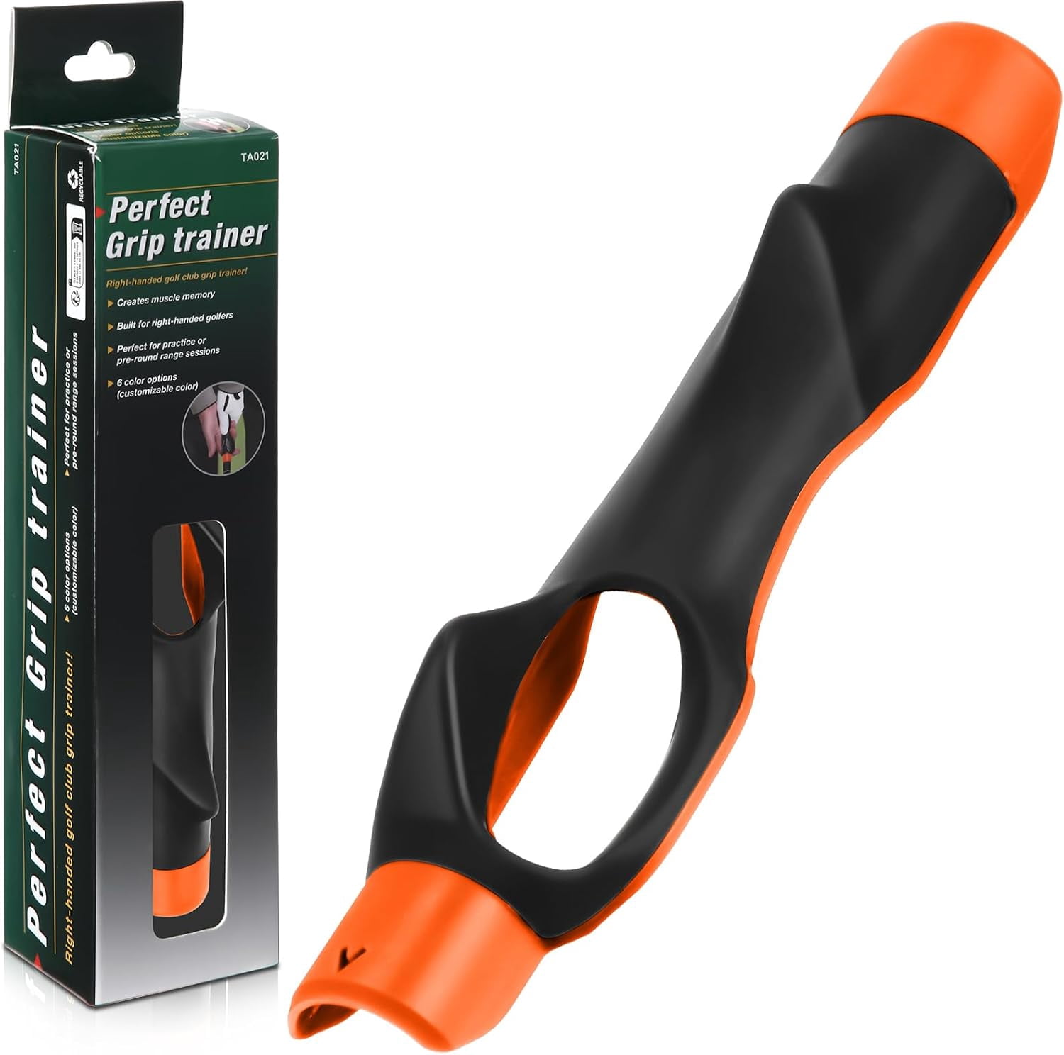 Golf Trainer, Golf Aid, Swing Trainer Club Grips Accessories for Right ...