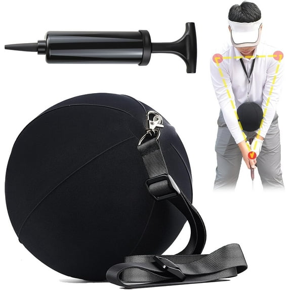 Golf Training Aid, Smart Ball for Golf Swing Trainer, Inflatable ...