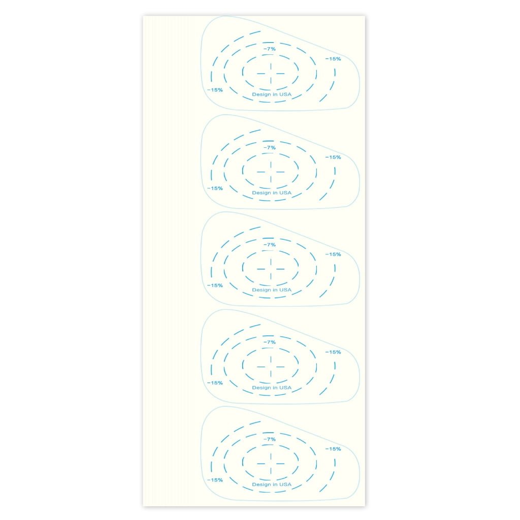 Golf Training Aids for Swing Practice Golf Impact Tape Labels for Woods ...