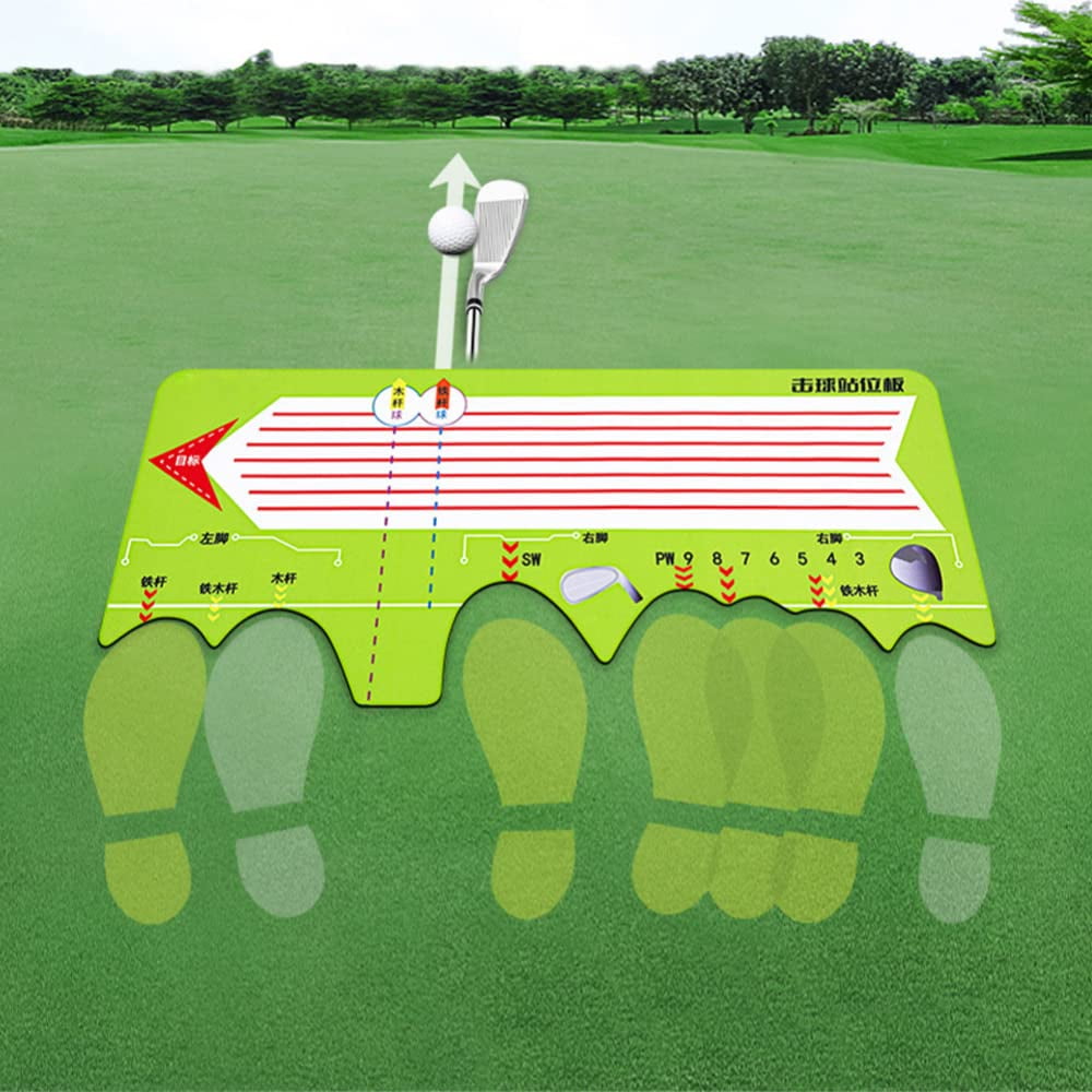 Golf Training Mat for Swing Detection Batting, Golf Station Board Swing ...