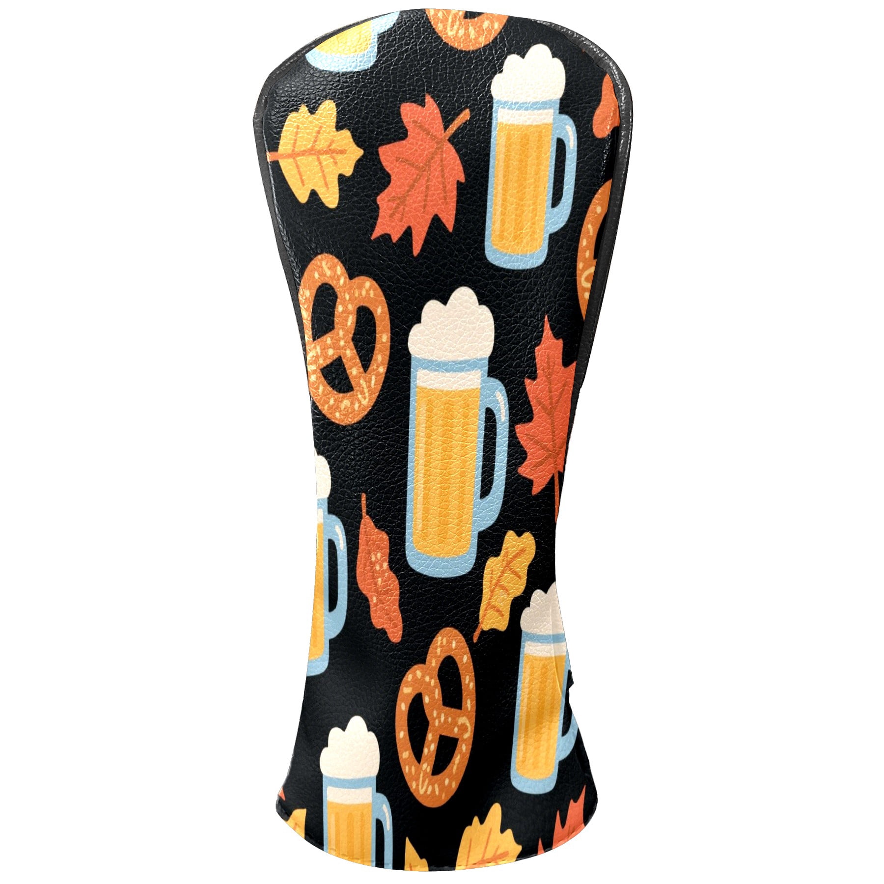 Golf Club Head Cover Waterproof Leather Golf Accessories HeadCovers Set ...