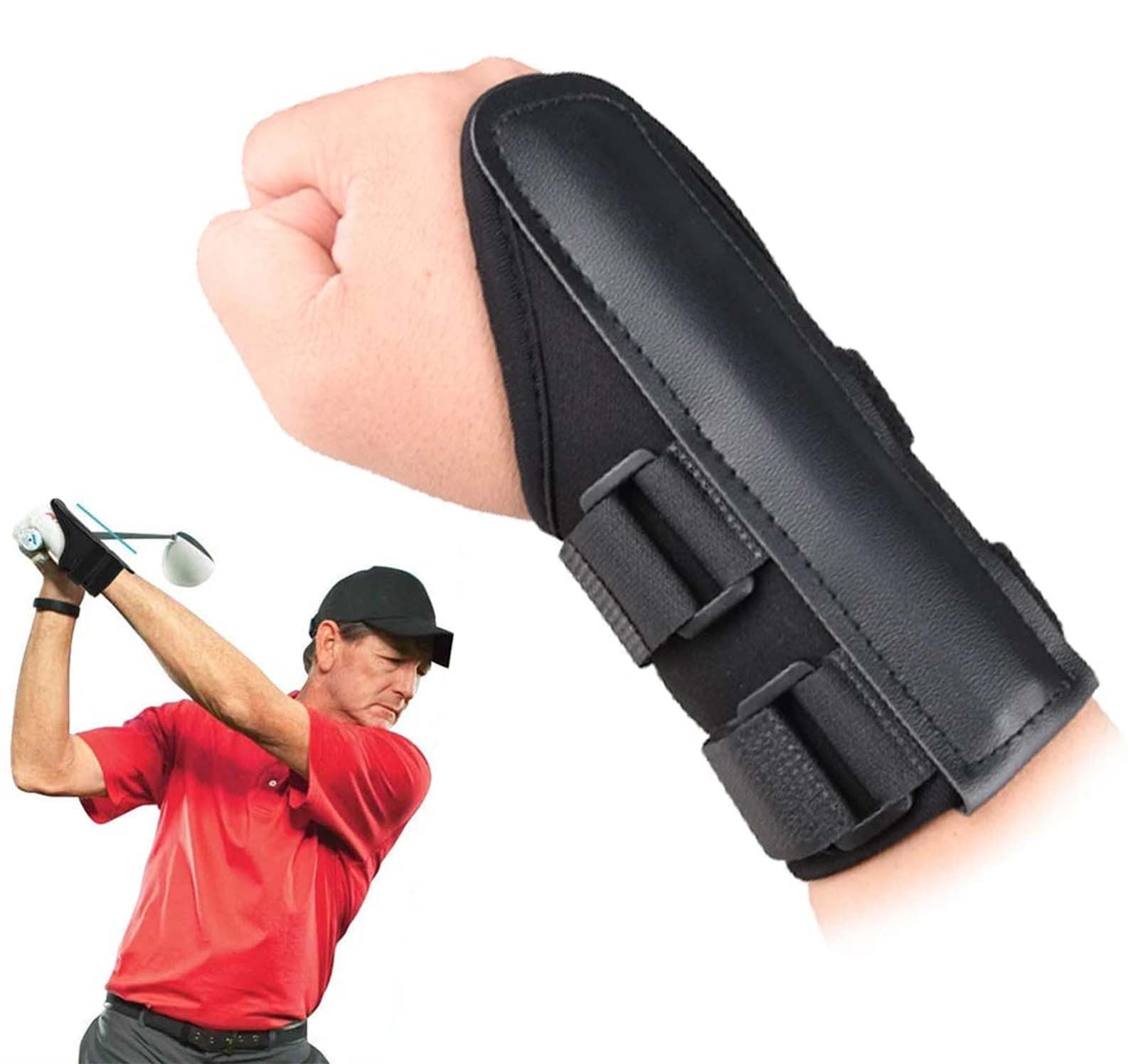 Golf Wrist Alignment Brace, Wrist Fixator for Correct Swing, Prevents ...
