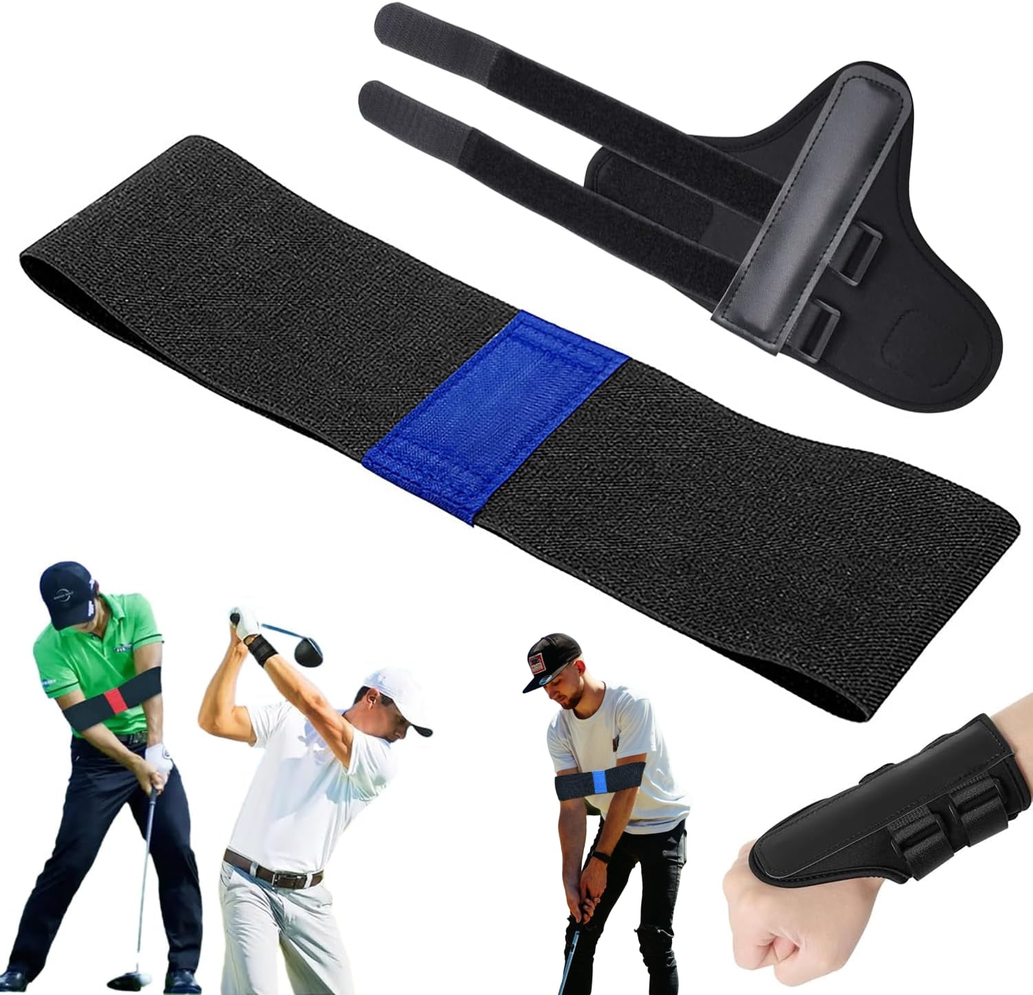 Golf Wrist Correction Trainer, 2025 New Golf Club Grip Trainer & Arm ...