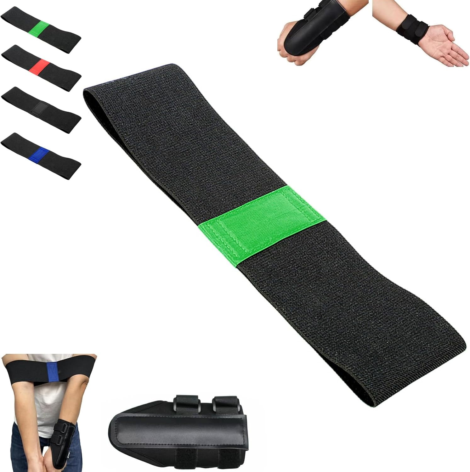 Golf Wrist Correction Trainer & Arm Band Set, Sufficientlg Wrist ...