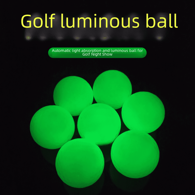 Golf golf luminous ball golf fluorescent ball automatic light ...