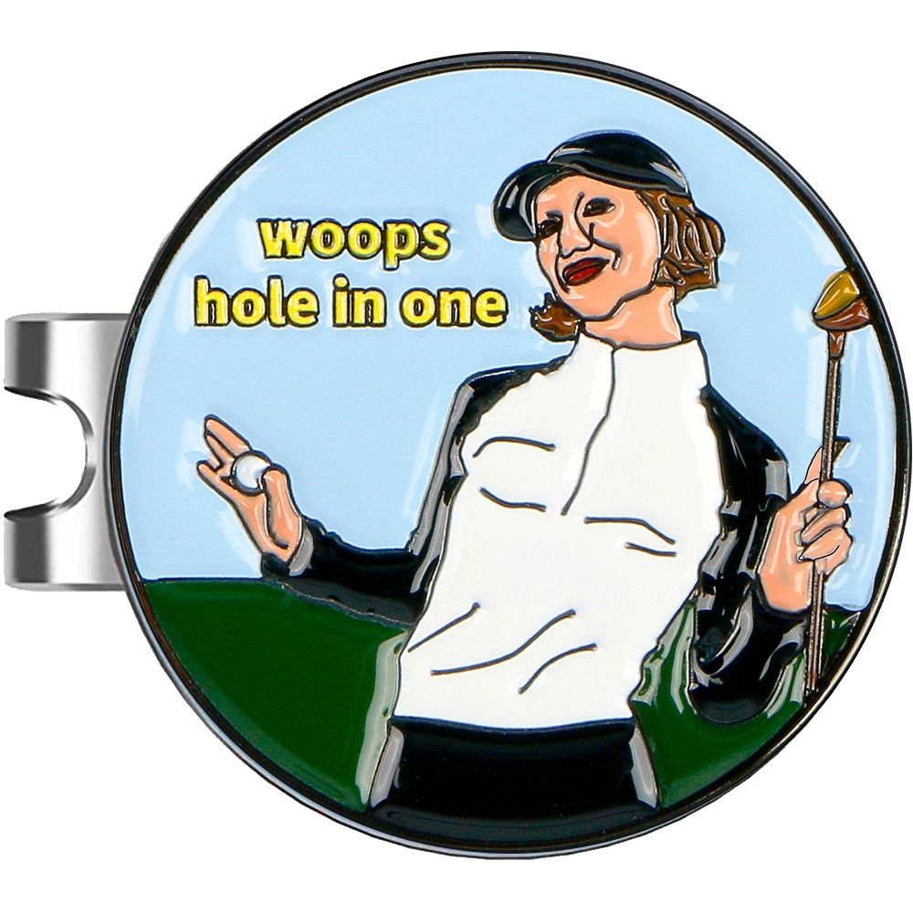 Golfer Golfer Gifts Removable Happy Gilmore Metal Golf Hat Clip Golf ...