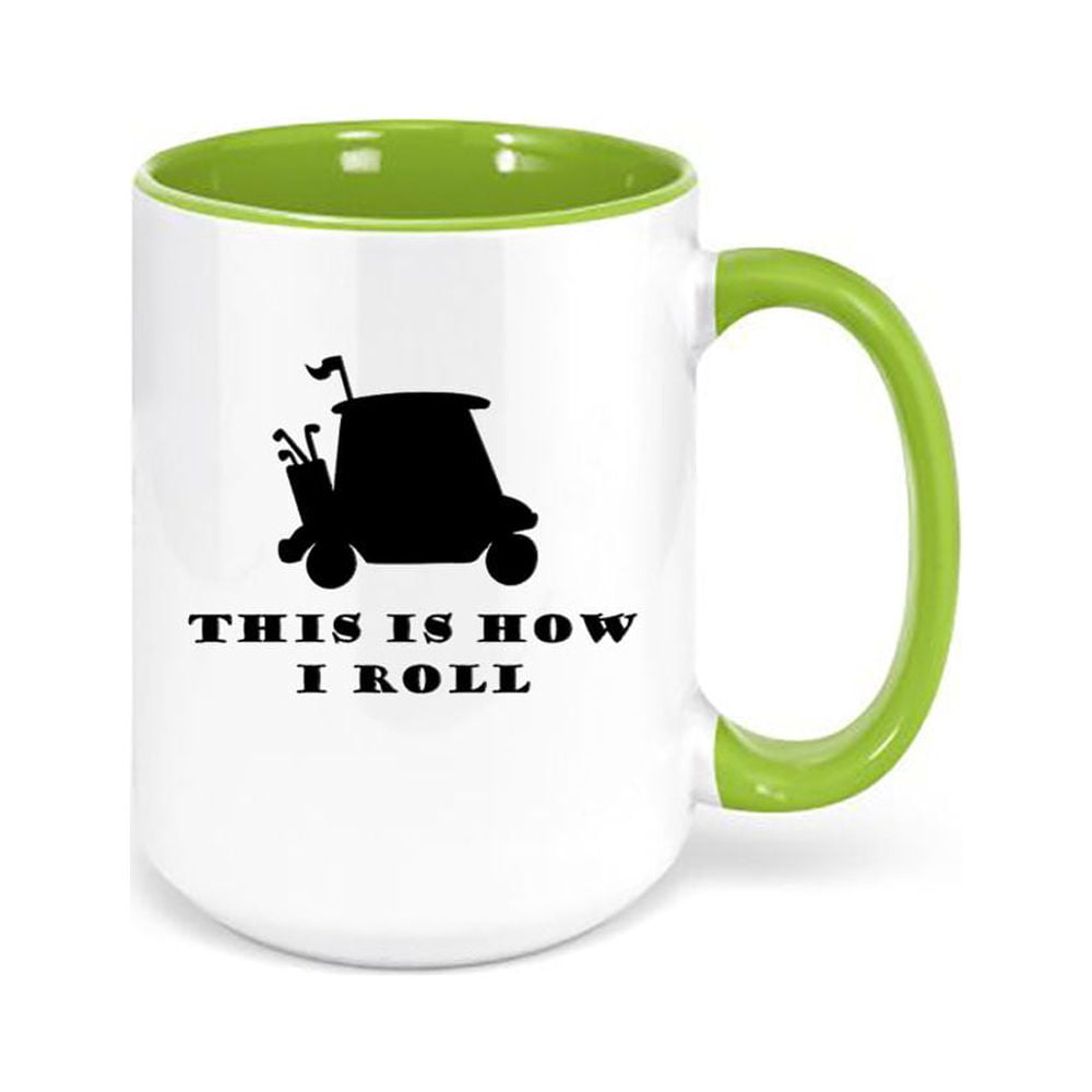 Golfing Coffee Cup, This Is How I Roll, Golf Mug, Gift For Golfer ...