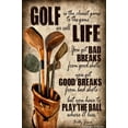 Golfing Golf Life Metal Tin Sign Retro Wall Art Vintage Decor Poster ...