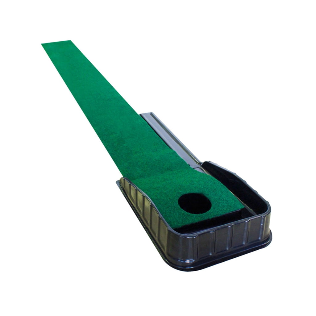 Golfing Putting Mat with Auto Return Golfing Practice Training Device ...