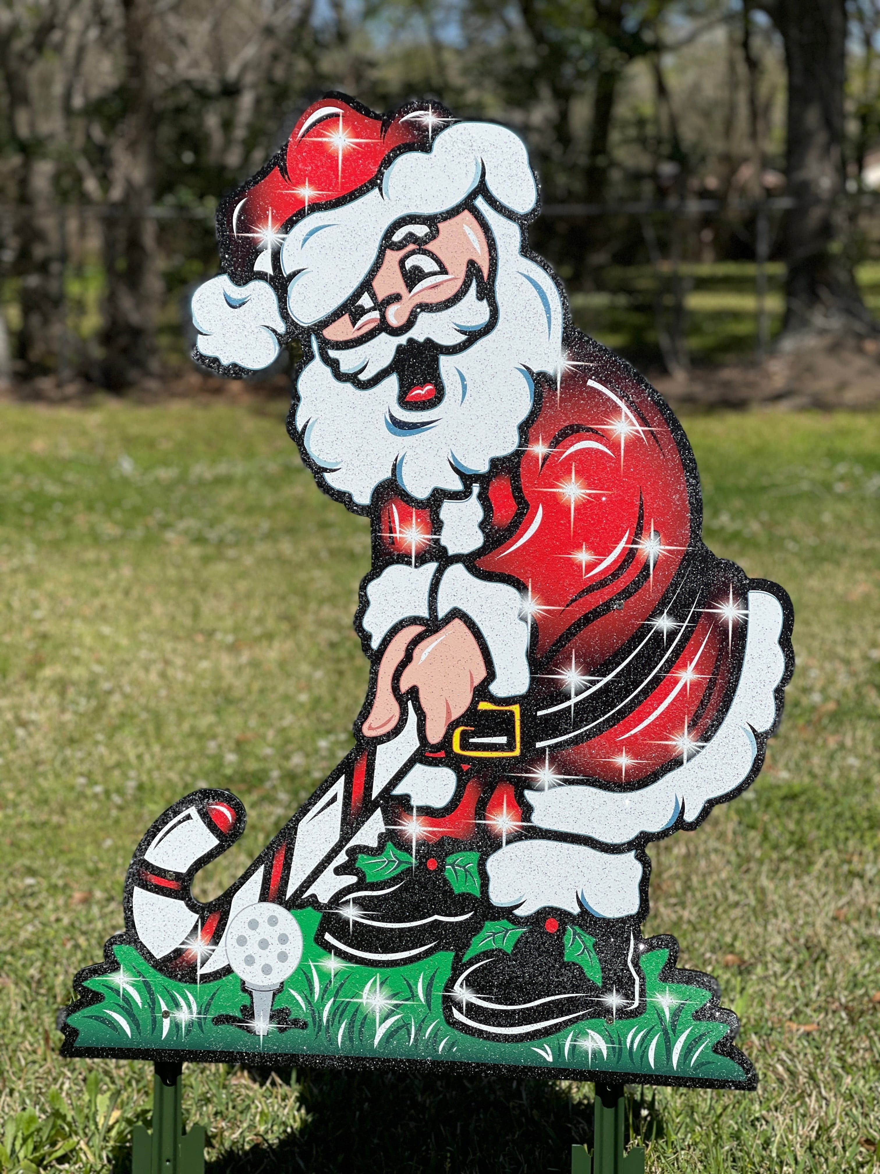 Golfing Santa - Walmart.com