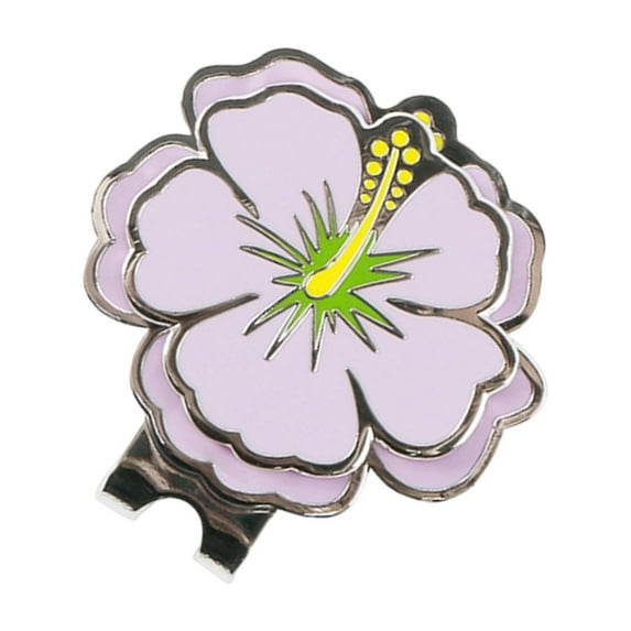 Golfs Ball Marker with Hat Clip Flower Golfs Markers Hat Clip for Men ...