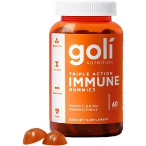 Goli Nutrition Pre-Post-Probiotic Zero Sugar Gummies, 60 Count ...