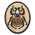 Goliath Beetle Giant Insect Applique Multi-Color Embroidered Iron-On ...
