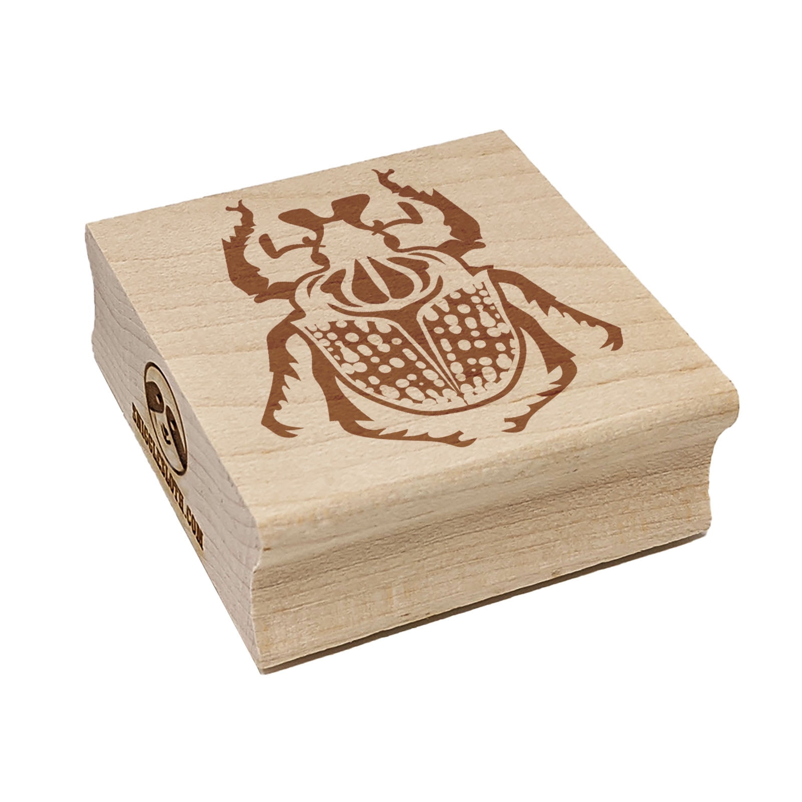 Goliath Beetle Giant Insect Square Rubber Stamp Stamping Scrapbooking ...