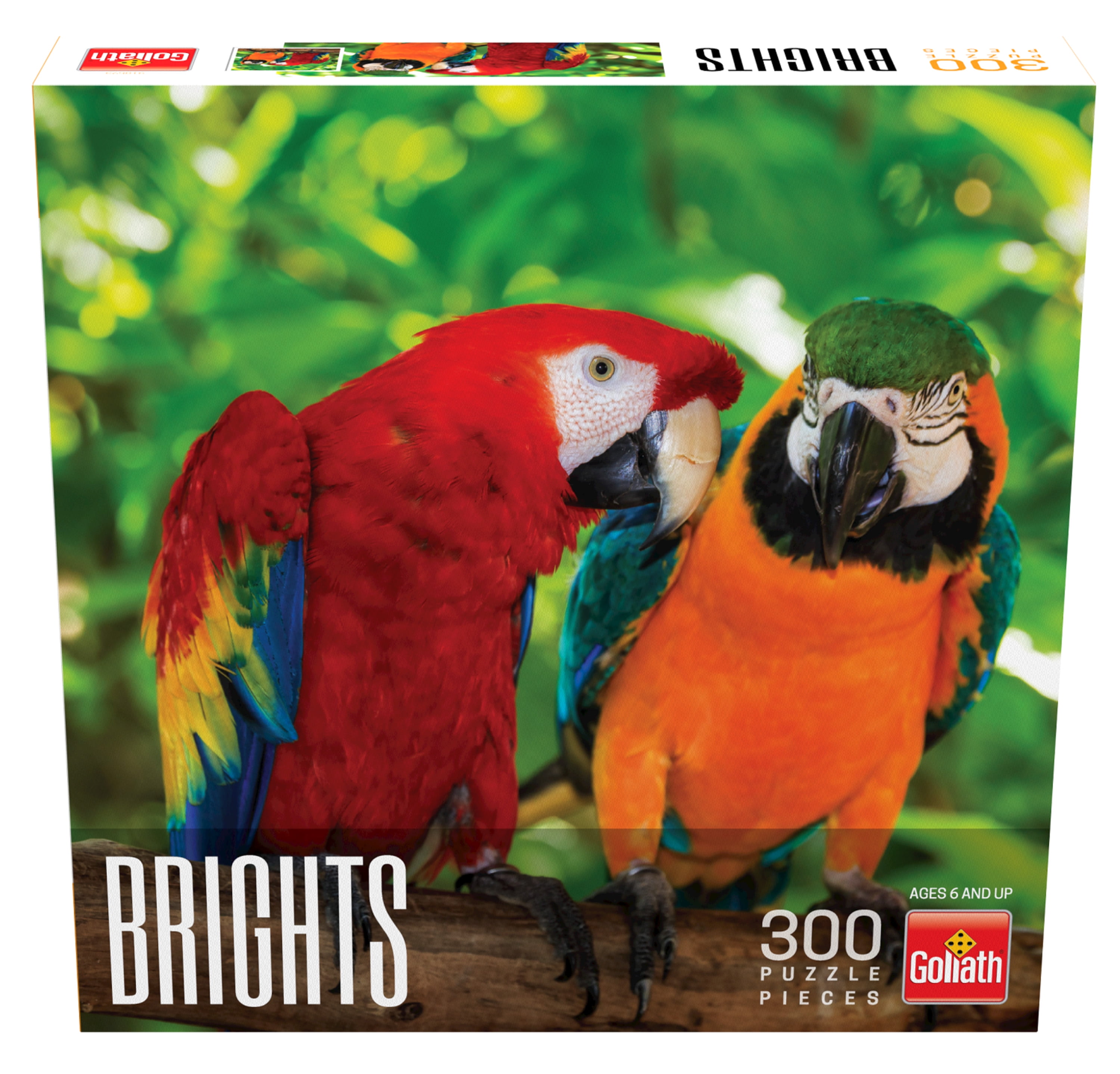 Goliath Brights Puzzles: Parrots 300pc Puzzle - Walmart.com