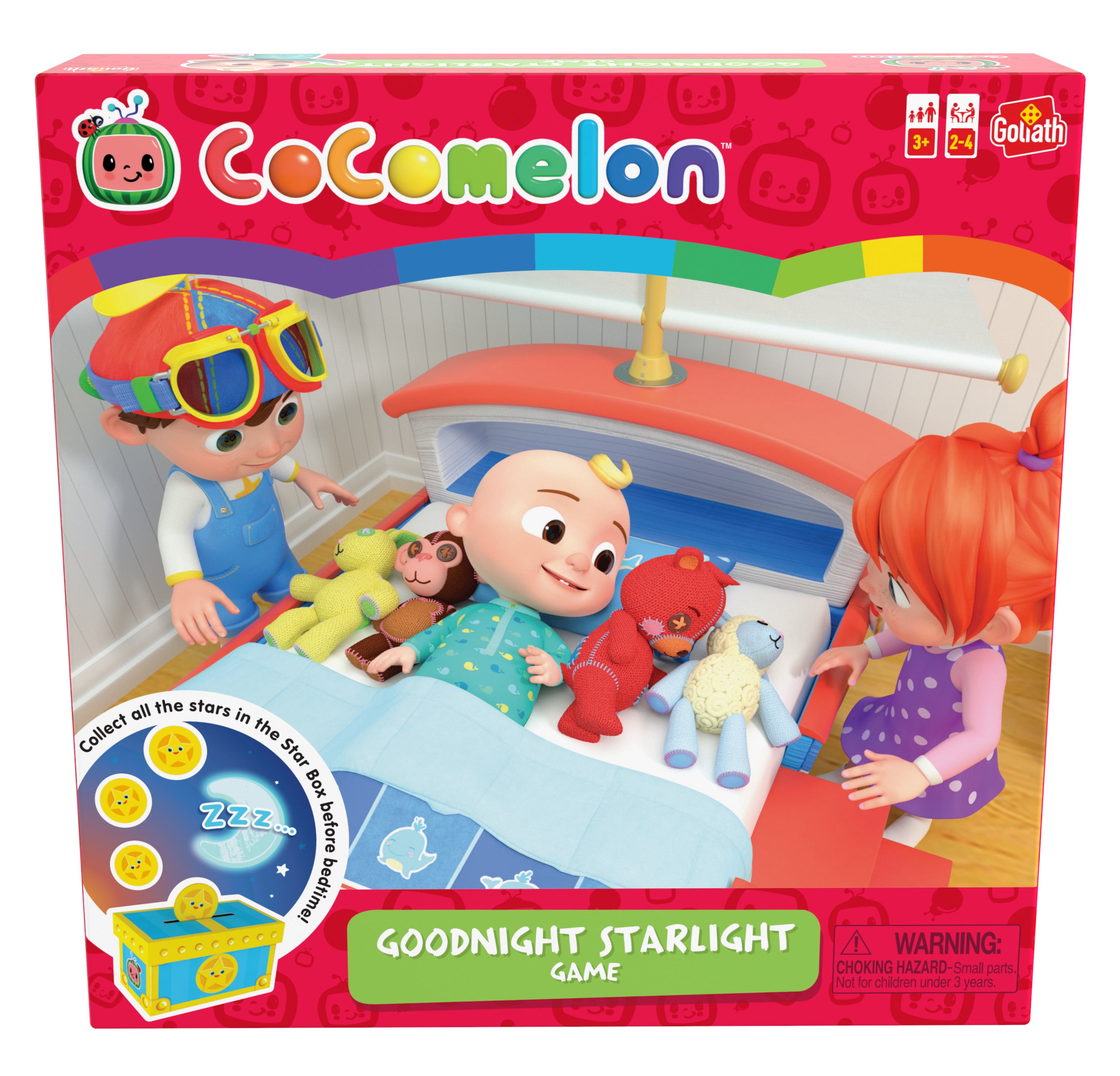 Goliath CoComelon Goodnight Starlight Board Game - Help JJ and Friends ...
