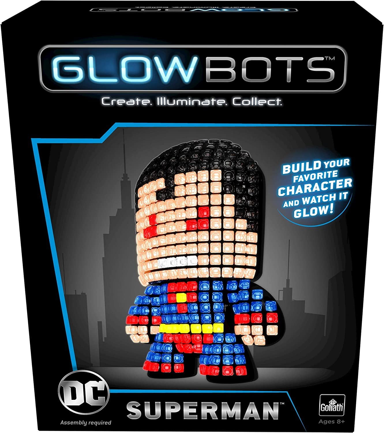 Goliath DC Glowbot Superman - Walmart.com