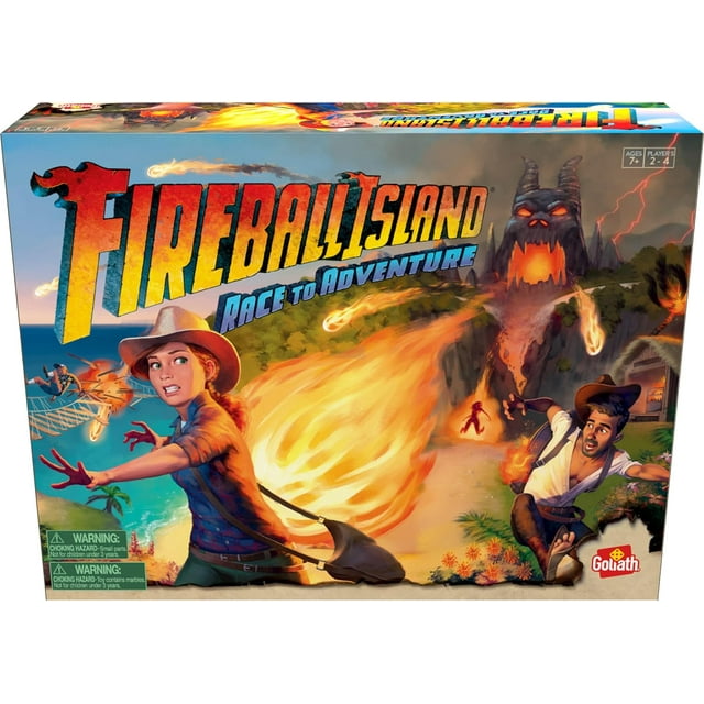 Goliath Fireball Island Family Board Game - Fun Play for Kids, Children ...