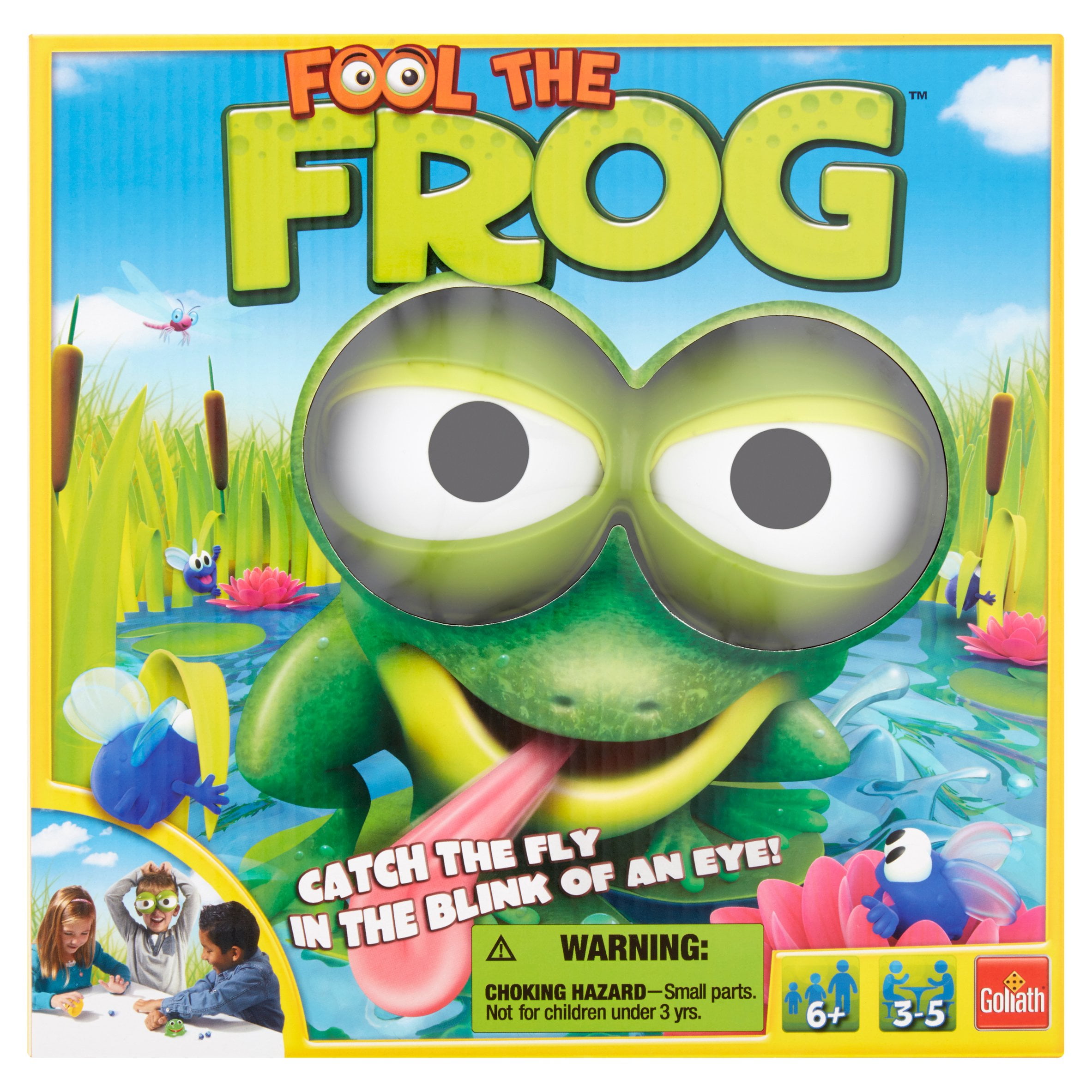 Goliath Froggles Fly Catching Kids & Family Board Game for 3–5 Players ...