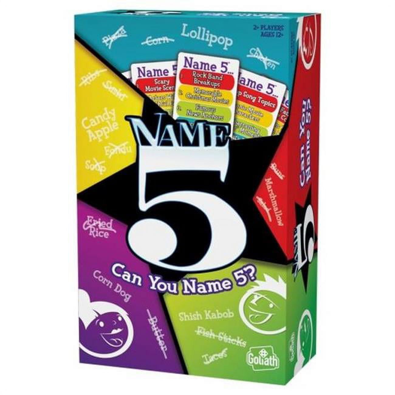 Goliath Games GTH926013 Name 5 Board Game - Walmart.com
