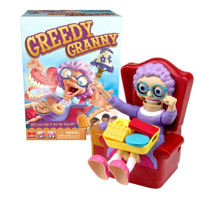 Goliath Games - Greedy Granny Board Game, Funny & Packed with Laughs ...