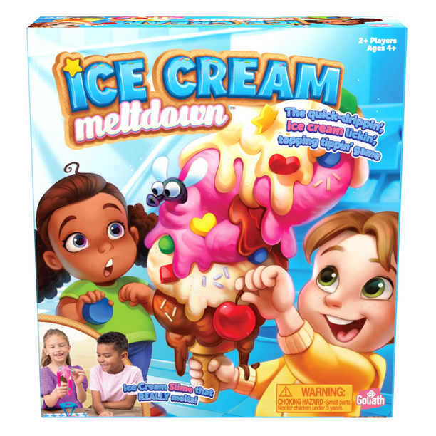 Goliath Ice Cream Meltdown Game - Add Treats to Ice Cream Cone Slime ...