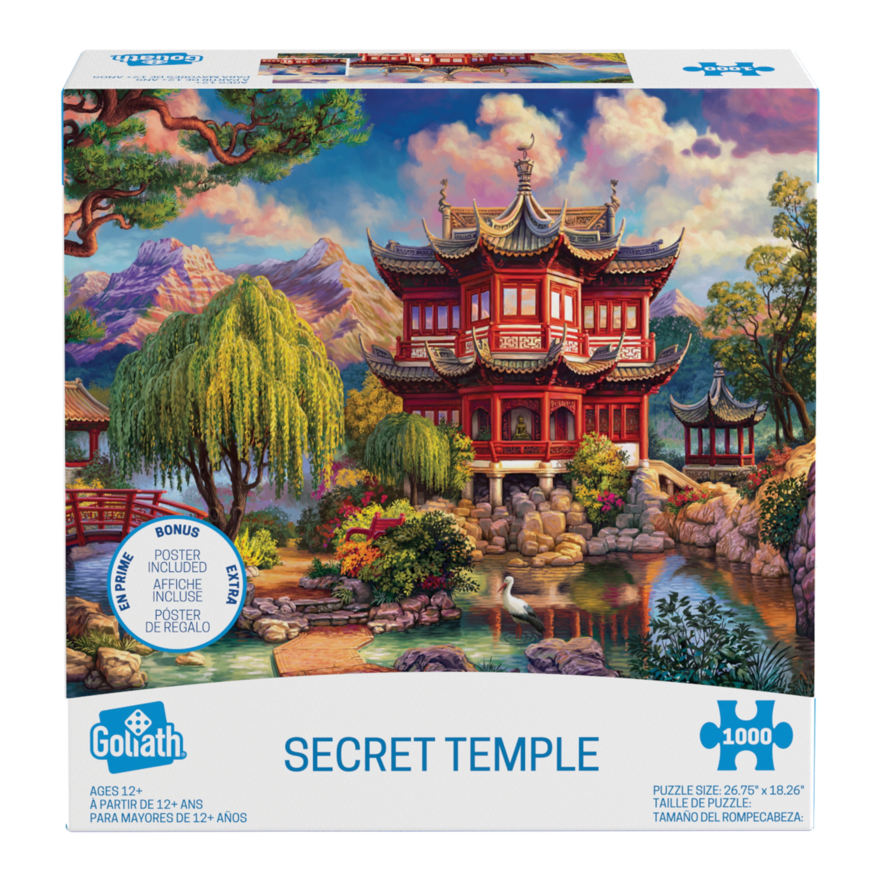 Goliath Image World Secret Temple 1000pc Puzzle - Walmart.com