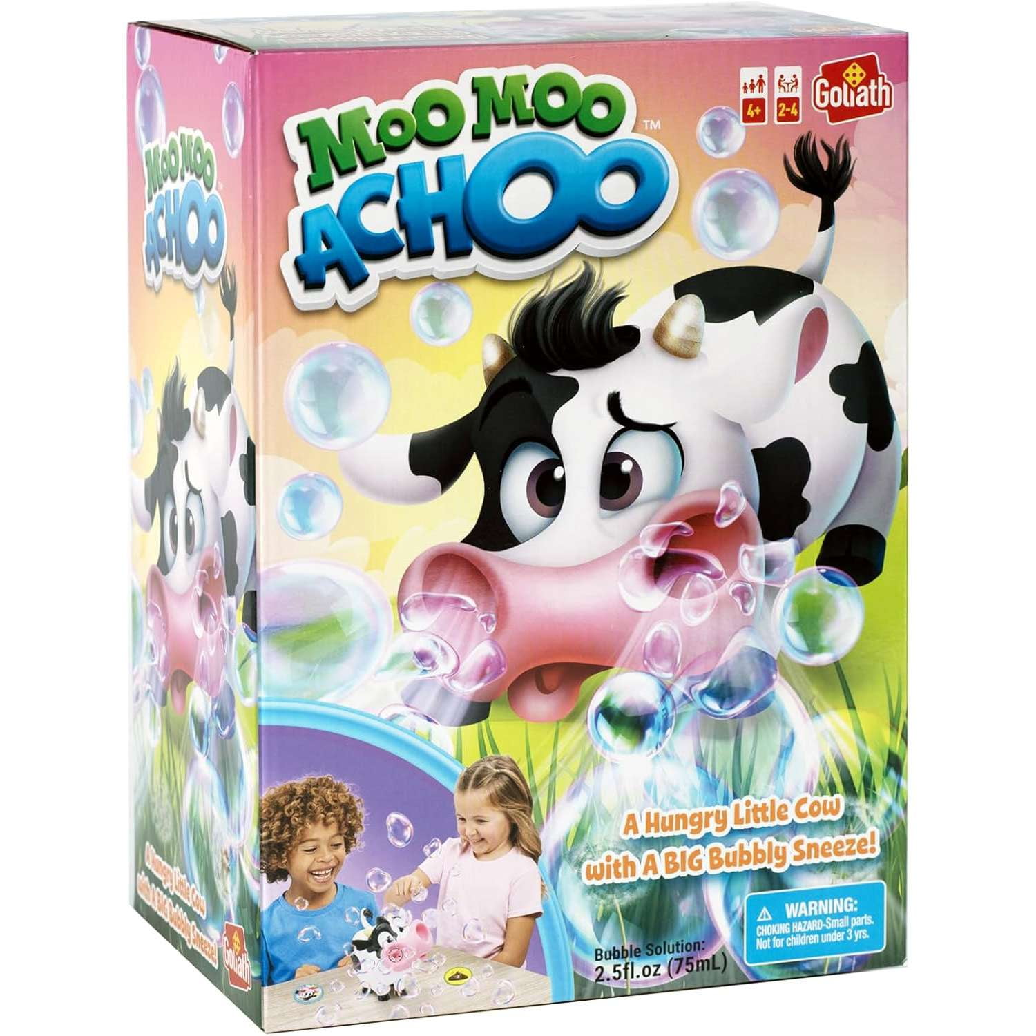 Goliath Moo Moo Achoo Game | Gather Clover Cards Before Moo Moo Sneezes ...