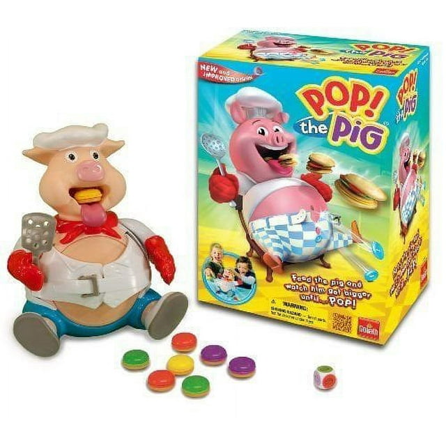 Goliath Pop The Pig Game — New and Improved — Belly-Busting Fun as You ...