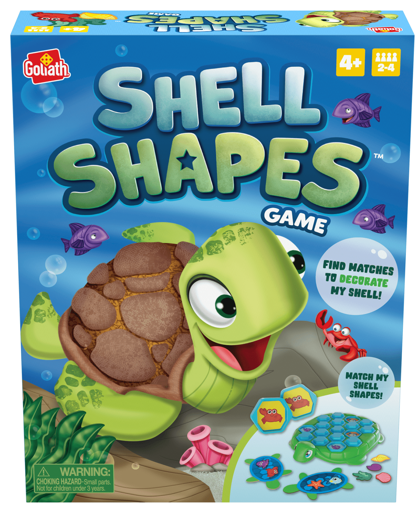 Goliath Shell Shapes Game - Develops Memory and Matching Skills As ...
