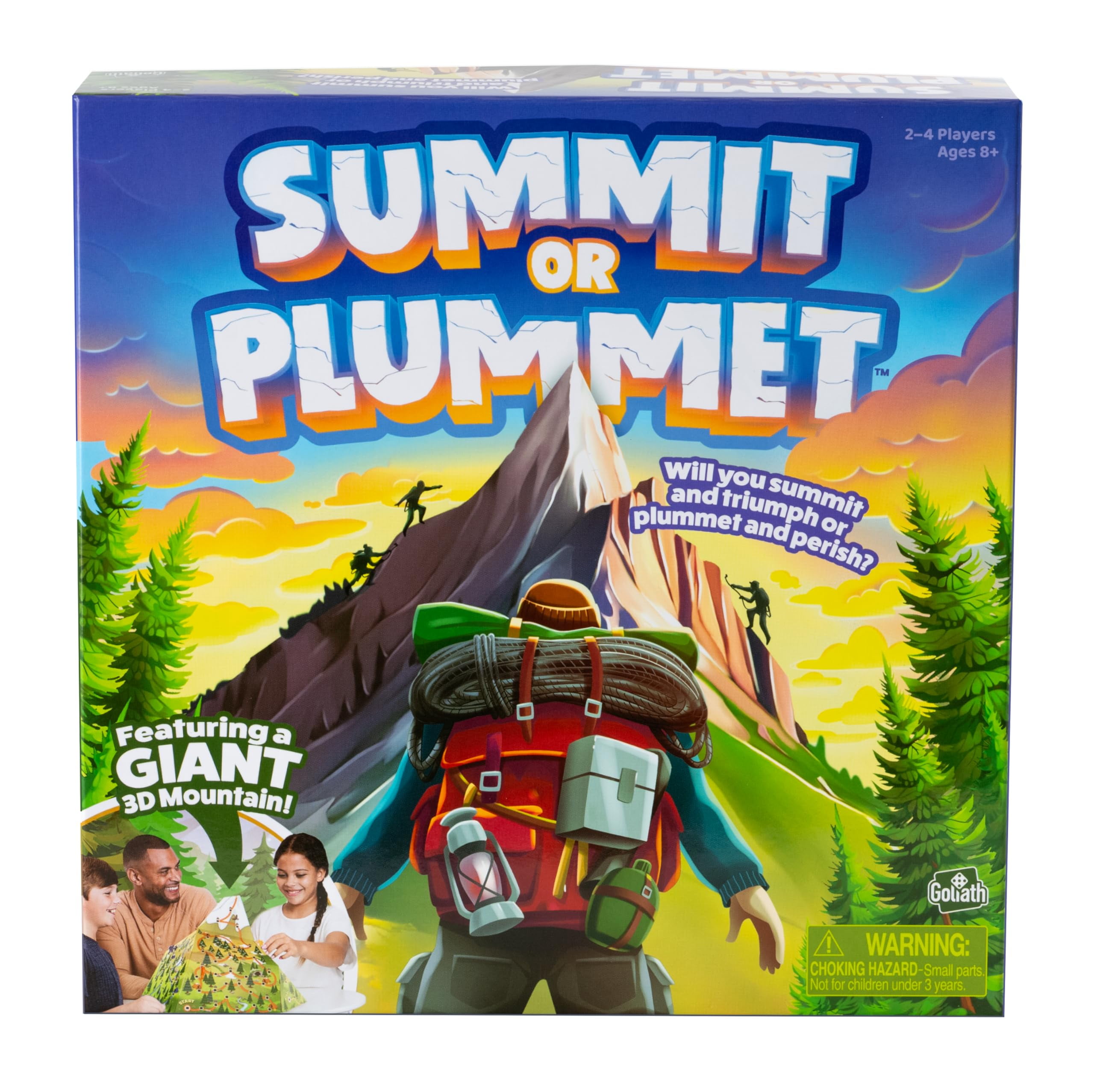 Goliath Summit or Plummet AIF9 Game | Includes A Giant 13-Inch Tall 3D ...
