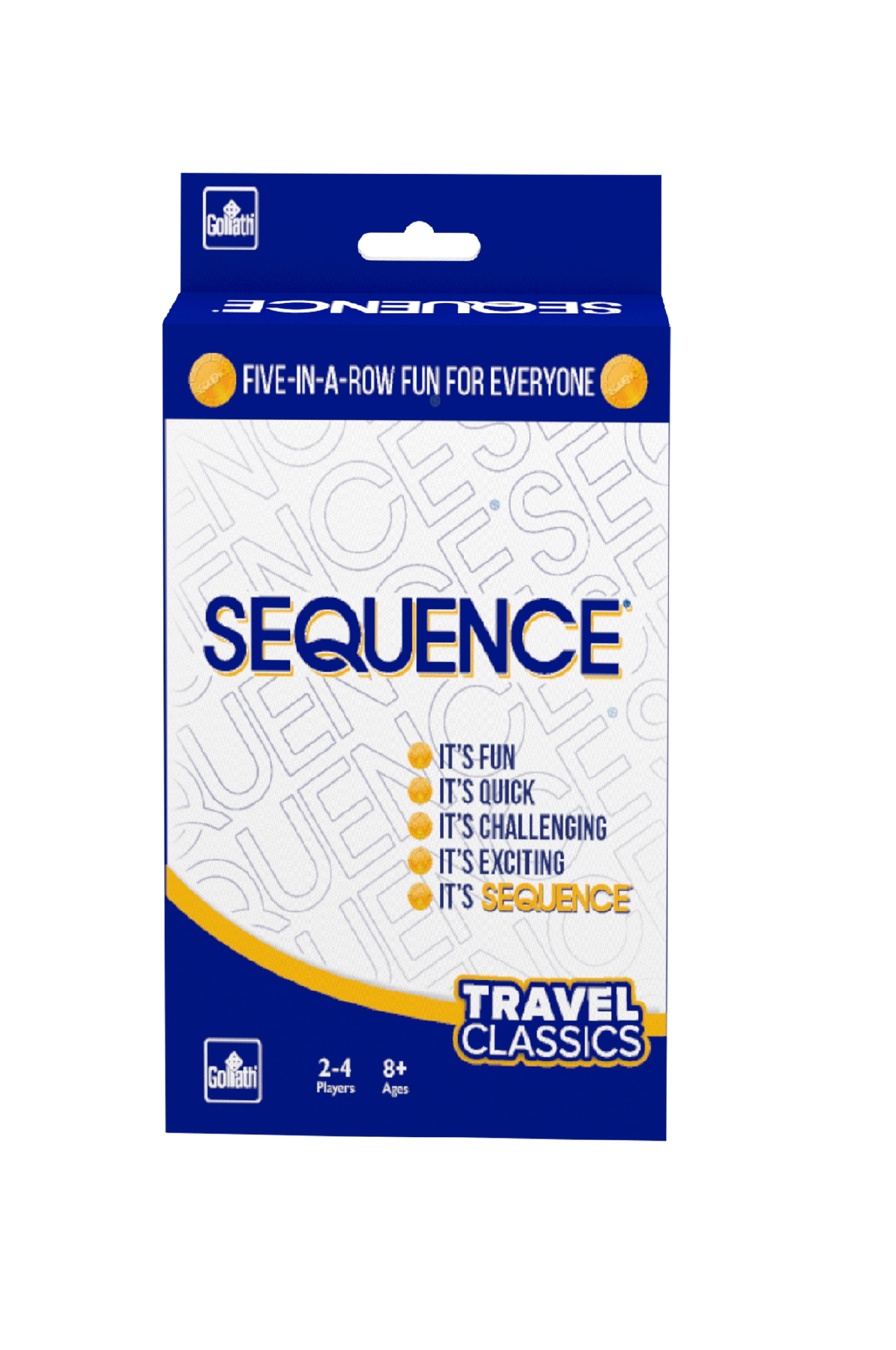 Goliath Travel Classics: SEQUENCE - The Exciting Game Of Strategy In A ...
