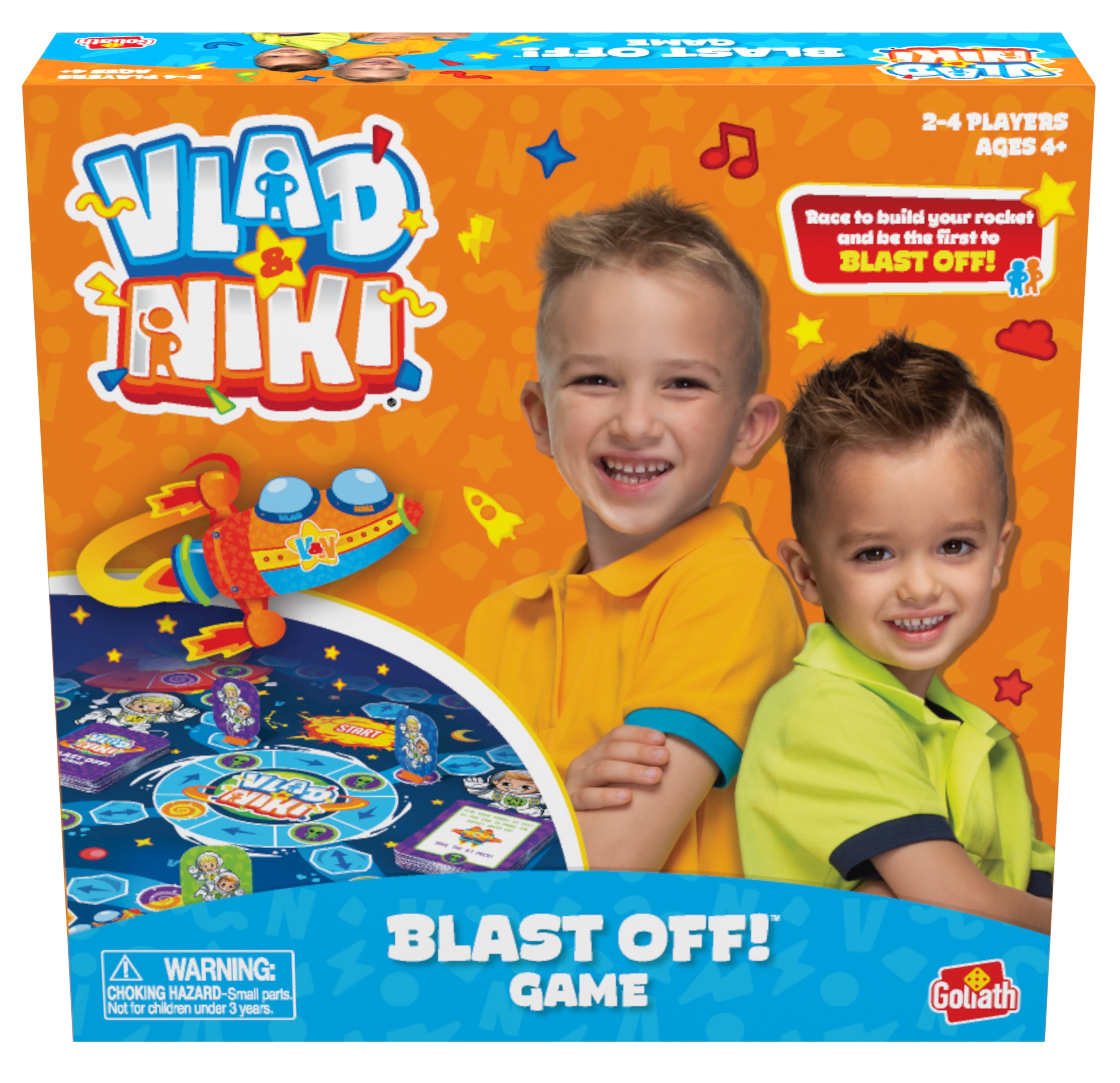 Goliath Vlad & Niki Blast Off! Game - Race To Build Your Rocket And ...