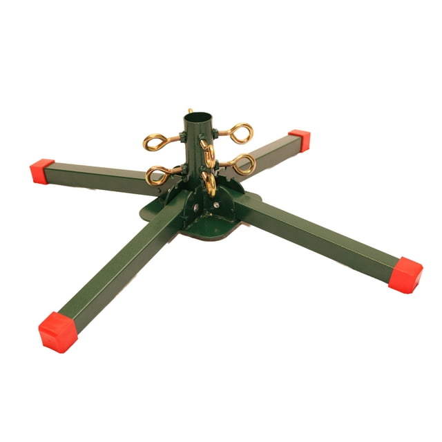 Goliath Heavy-Duty Powder Coated Steel Christmas Tree Stand for 4-8ft ...