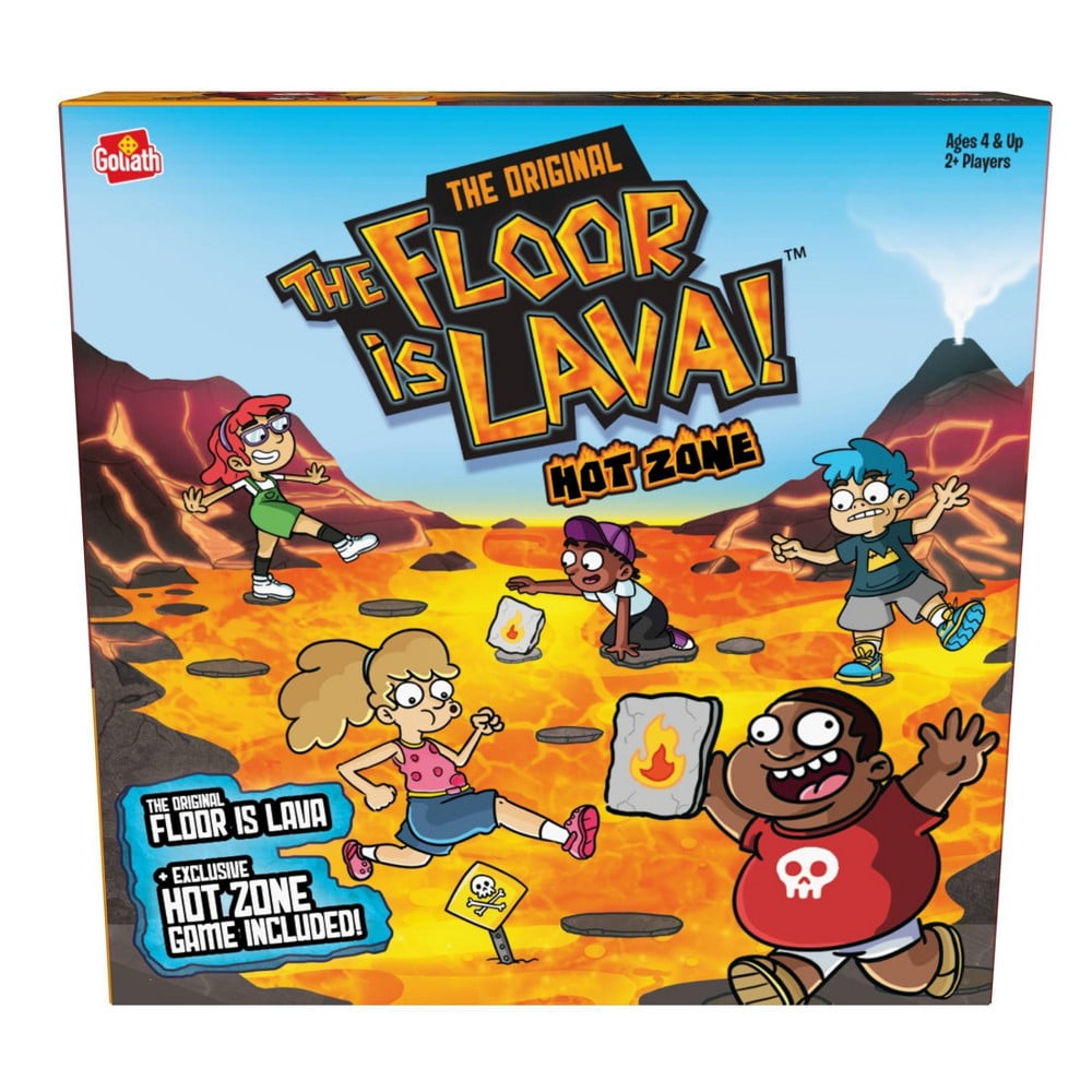 Goliath the Floor Is Lava Hot Zone Board Game - Walmart.com