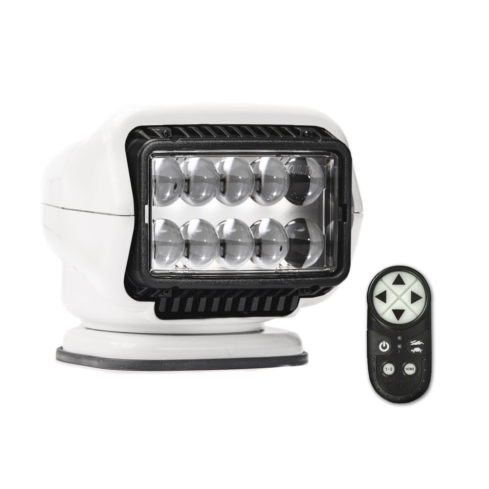 Golight 30004ST Stryker ST Permanent Mount LED Spotlight w/Remote - White - 30004ST - Walmart.com