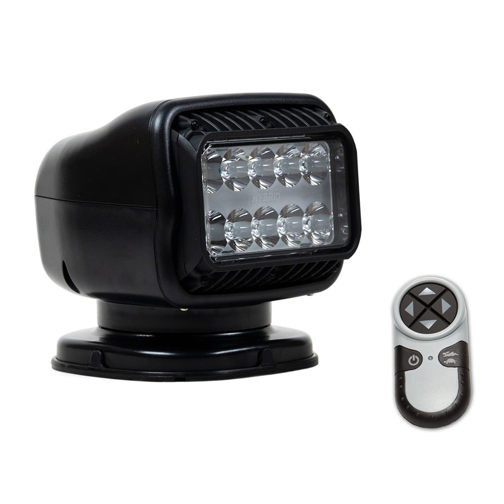 Golight GT Series LED Hybrid Light Permanent Mount w/Hardwired Dash ...