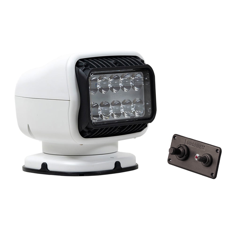 Golight GT Series LED Hybrid Light Permanent Mount w/Hardwired Dash ...