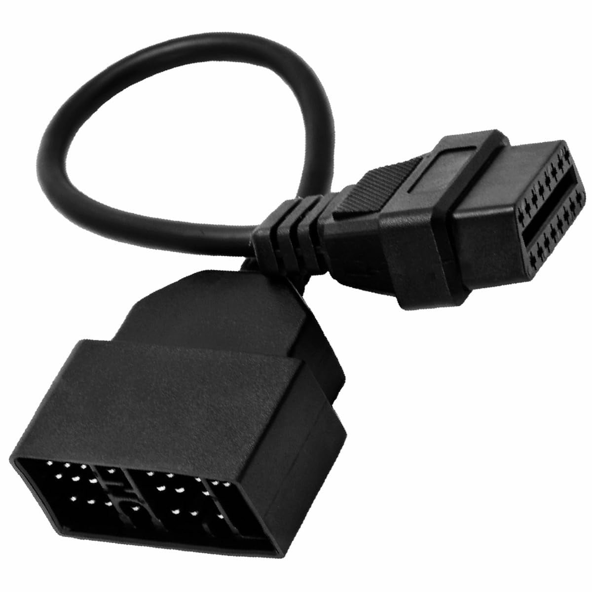 Goliton 22 Pin OBD1 to 16 Pin OBD2 Convertor Adapter Cable Compatible ...