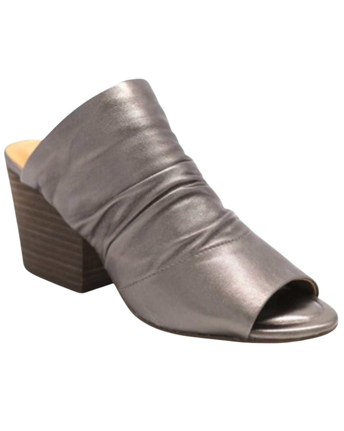 Golo Women's Shoes Landon Silver Pewter Open Toe Mule Silver 8 M ...