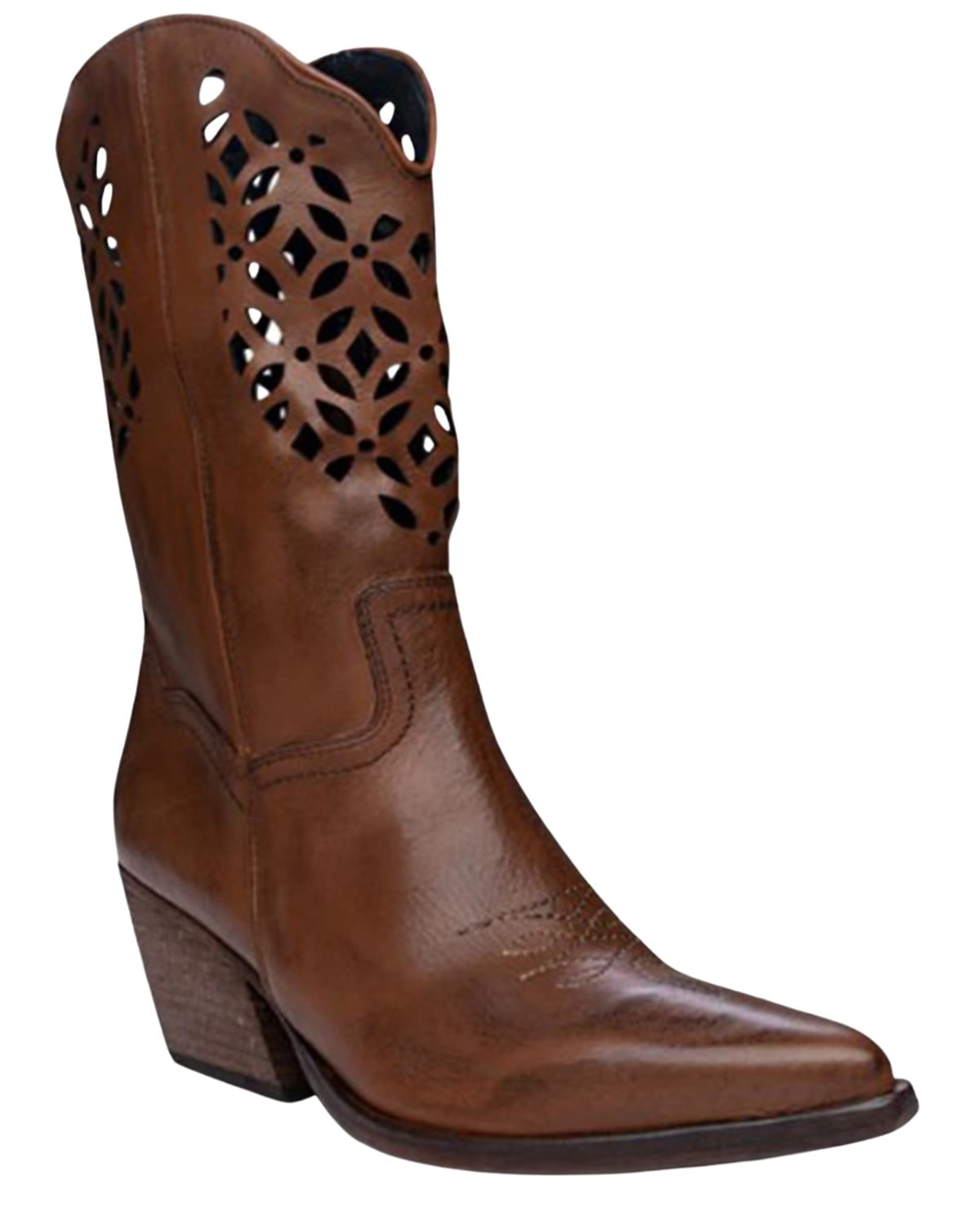 Golo Women's Shoes Yosemite Western Boot Pointed Toe Cognac 8 M US ...
