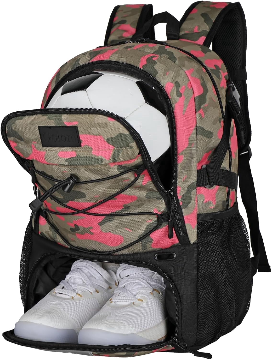 Goloni Soccer Backpack,Basketball Backpack with Ball Compartment & Shoe ...