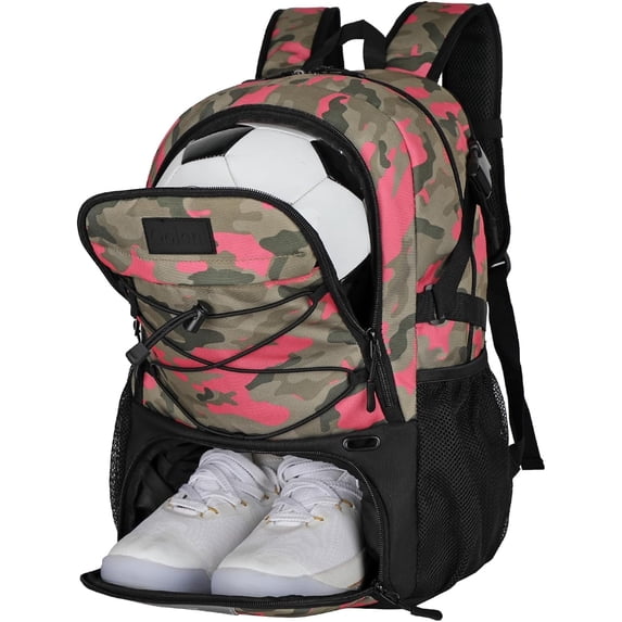 Goloni Soccer Backpack,Basketball Backpack with Ball Compartment & Shoe ...