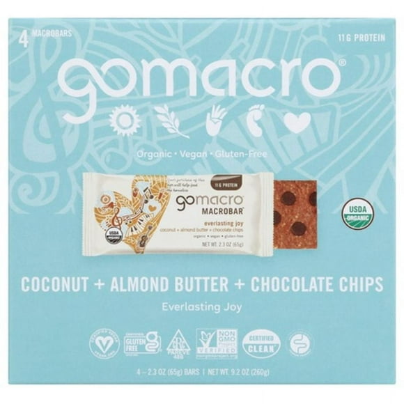 GoMacro Bars in Snack Bars - Walmart.com