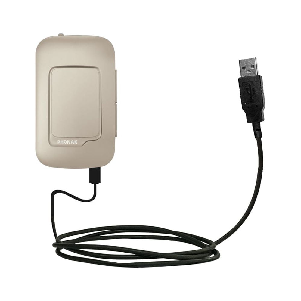 Gomadic Classic Straight USB Cable Suitable for the Phonak Venture ...