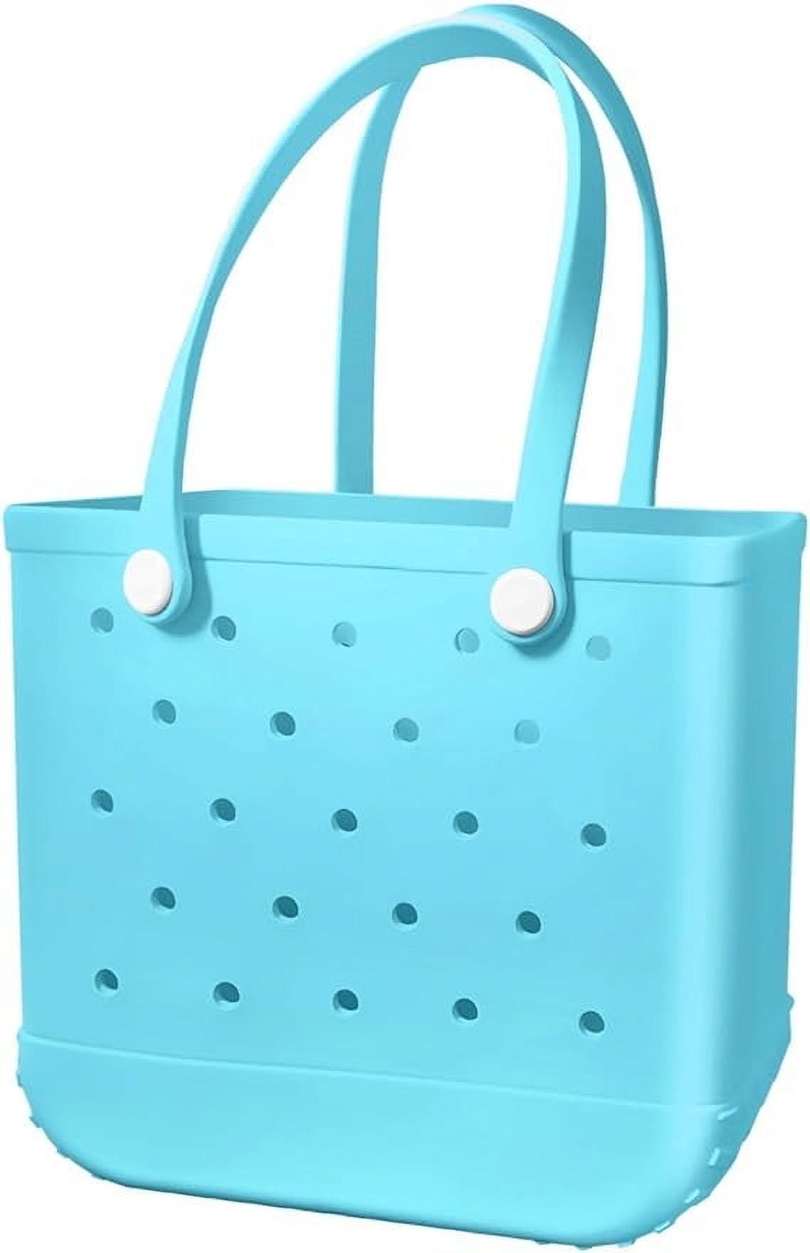 Gomayee EVA Medium Beach Bag, Waterproof, Sandproof, Swim and Pool Ready, Outdoor Rubber Tote ...