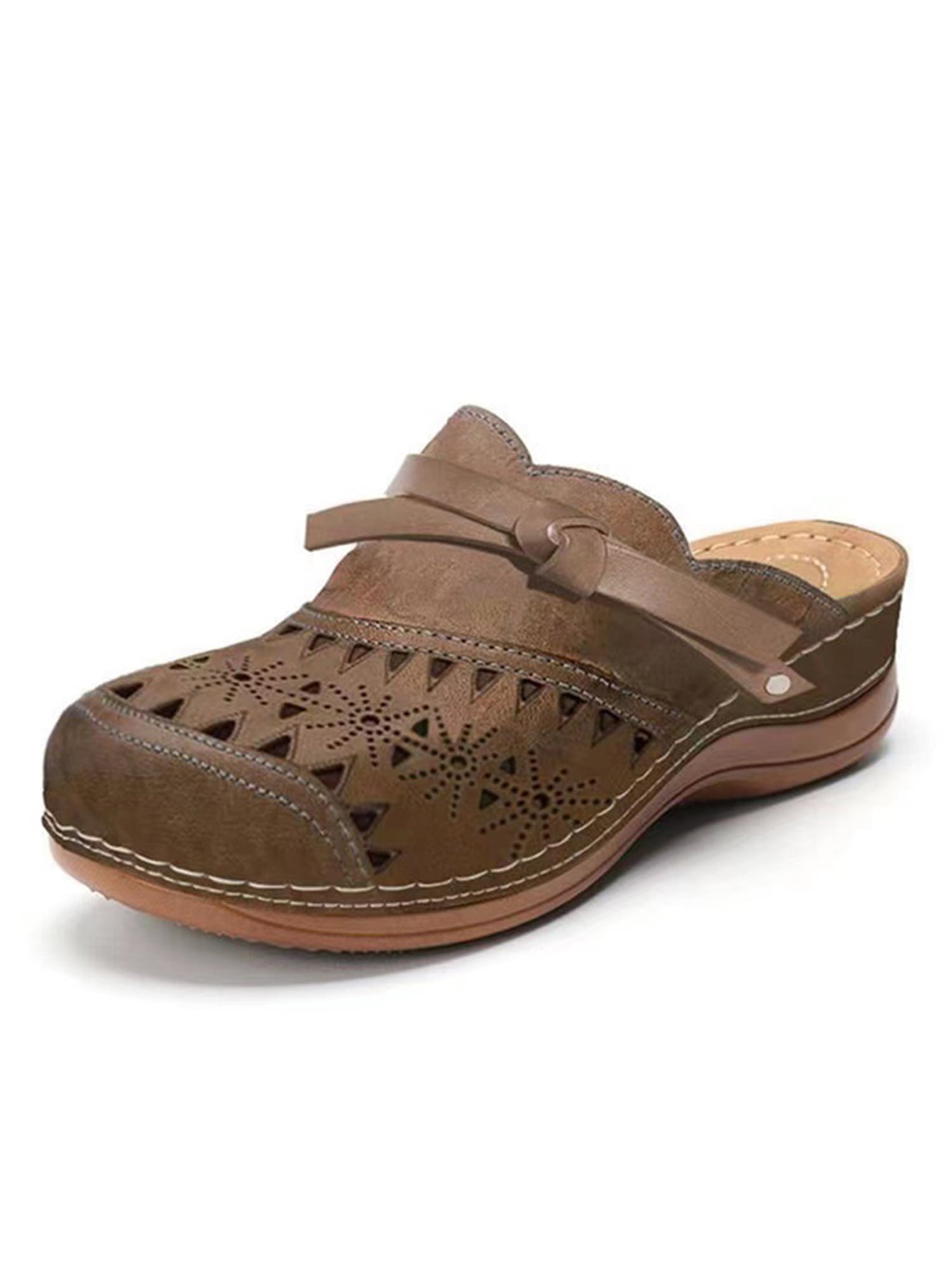 Gomelly Lady Slippers Slip On Sandals Slingback Shoes Anti-slip Clogs ...