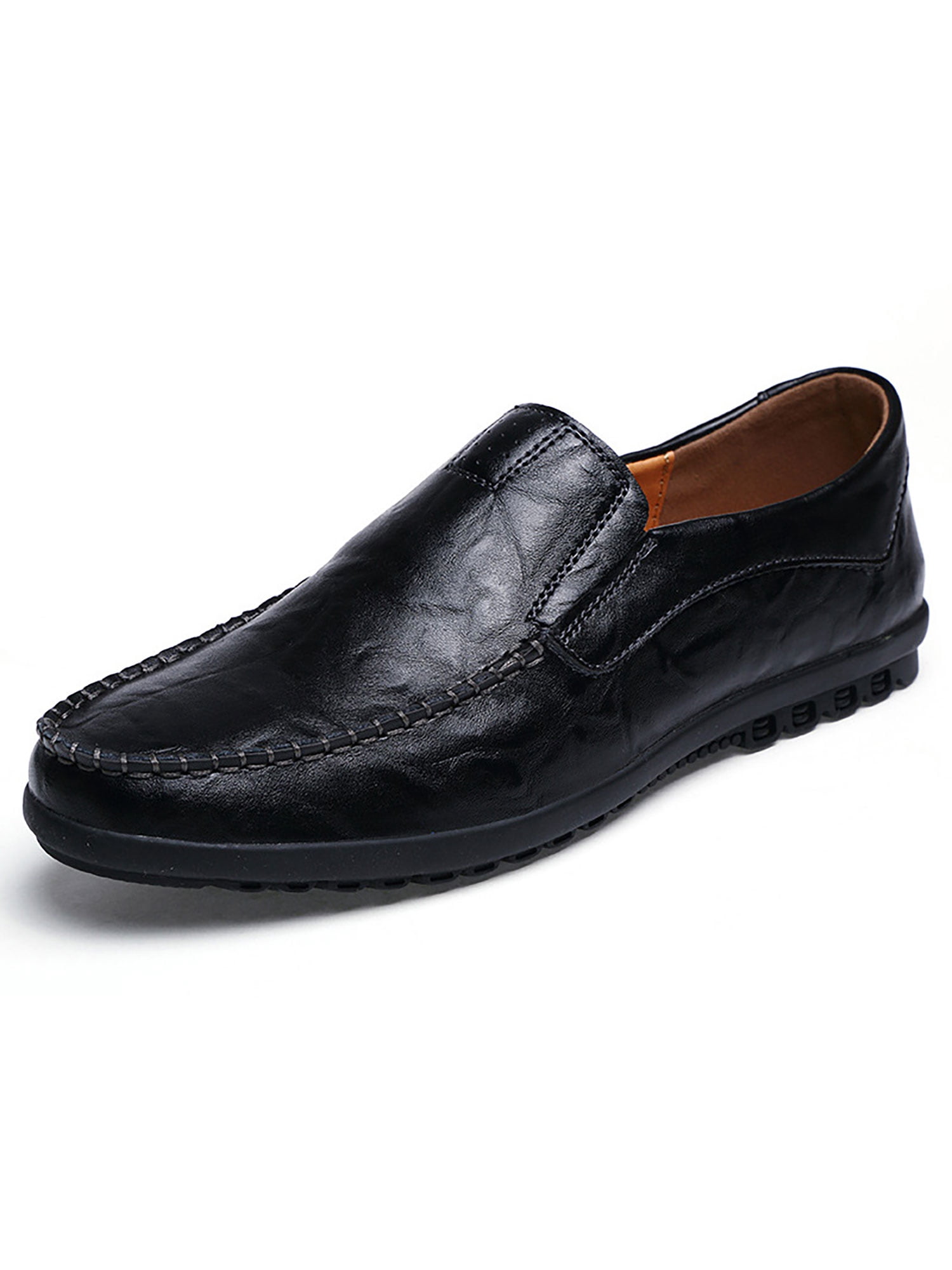 Gomelly Mens Boat Shoe Driving Flats Comfort Loafers Non-Slip Penny ...