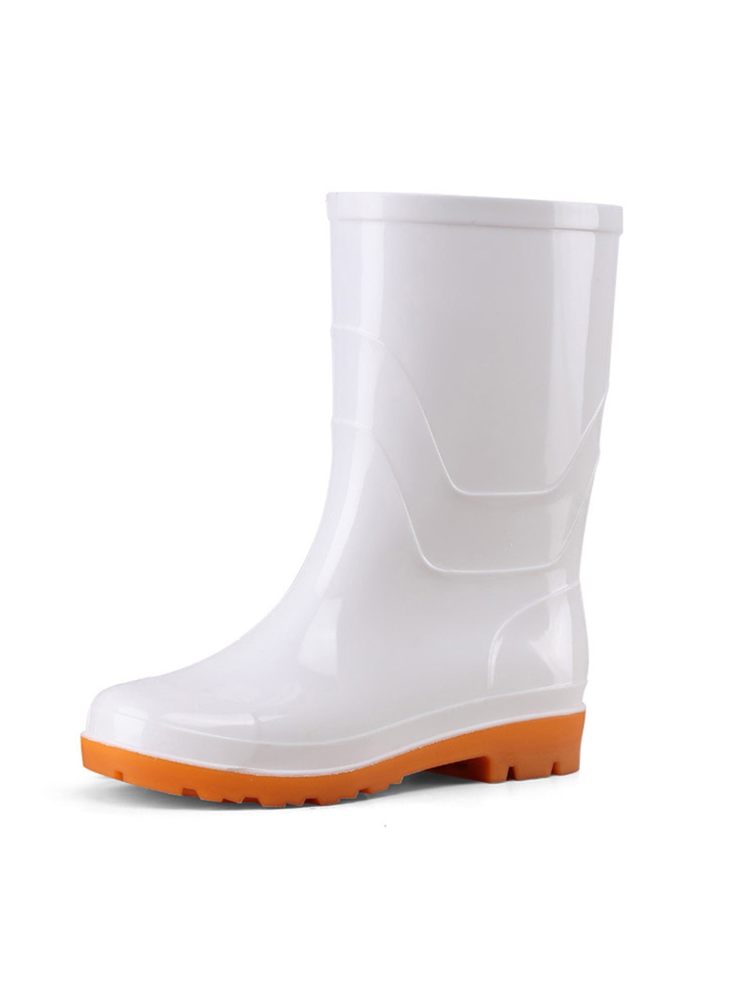 Gomelly Women Men Rubber Boot Slip Resistant Rain Boots Lightweight ...